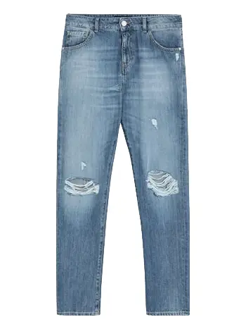 Pinko Straight-leg Denim Jeans - Blue