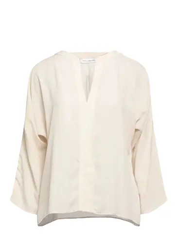 Atos Lombardini Crepe Top - White