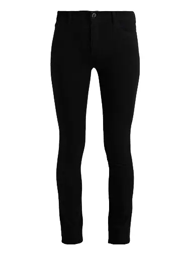 Emporio Armani Jeans In Cotton, Polyamide, And Elastane - Black