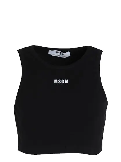 MSGM Crop Top - Black