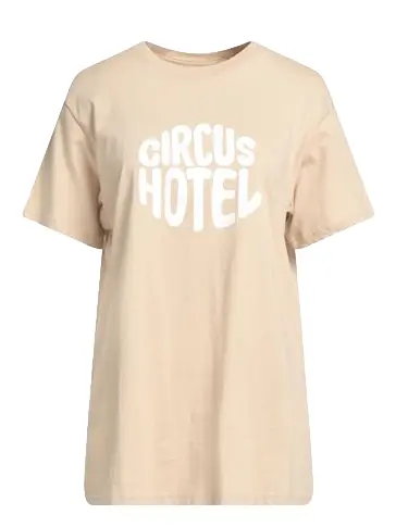 CIRCUS HOTEL Logo-print T-shirt - Beige