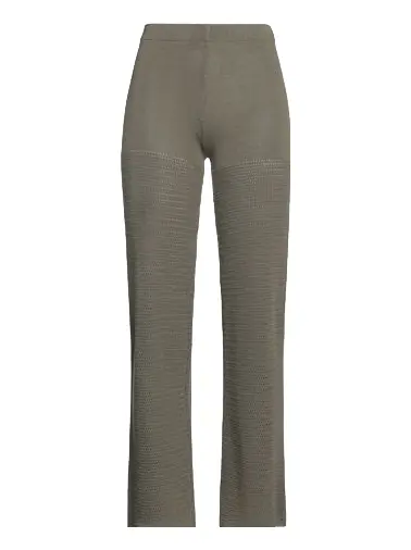 VICOLO Knitted Flared Pants - Green