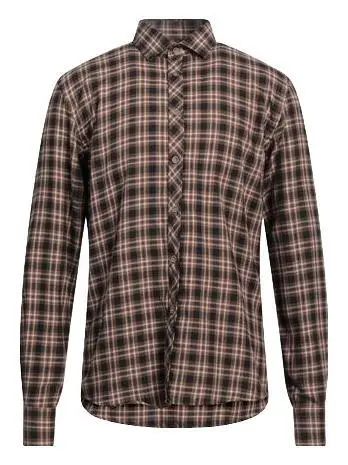 GAZZARRINI Shirt Size Cotton - Brown