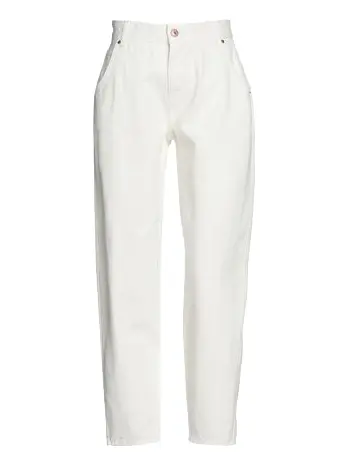 Only Cotton Mom Jeans - White