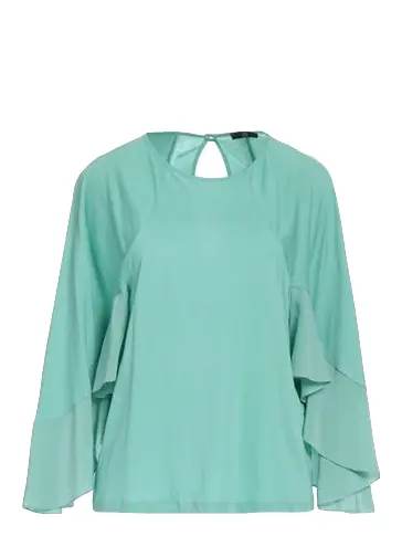 SEVENTY VENEZIA Ruched Top - Green
