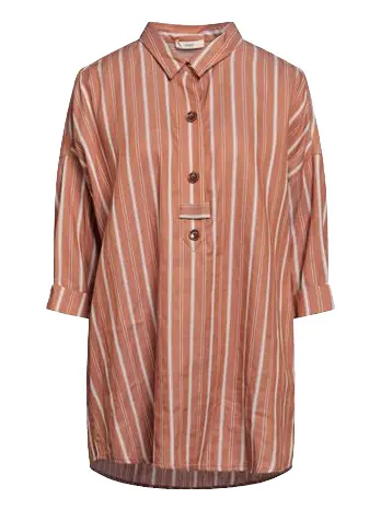 SESSUN Striped Shirt - Red