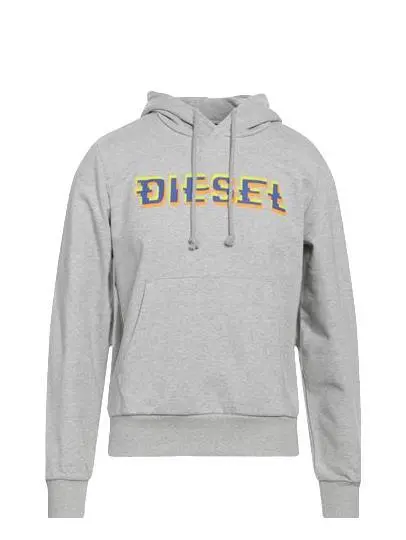DIESEL Light Cotton-polyester Sweatshirt - Grey