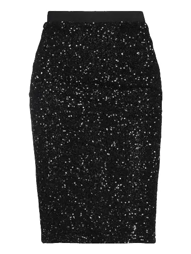 CARACTÈRE Midi Pencil Skirt - Black