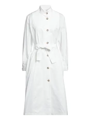 VICARIO CINQUE Overcoat & Trench Coat - Off White