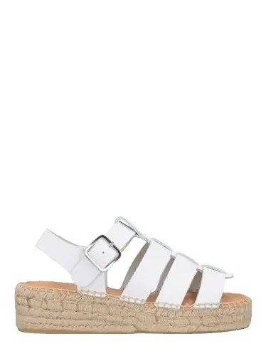 KANNA Espadrille Sandals - White
