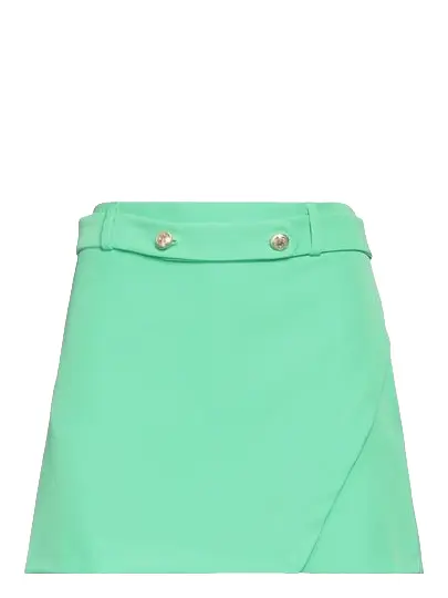 VICOLO Mini Flared Skirt - Green