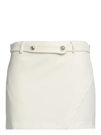 VICOLO Mini Flared Skirt - White