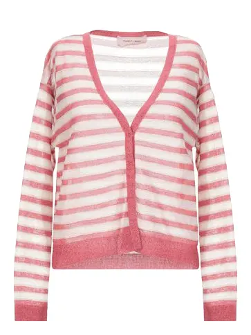 TWENTY EASY BY KAOS Knit Cardigan - Pink