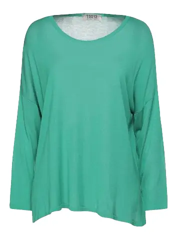 TSD12 Knitted Lightweight Sweater - Green