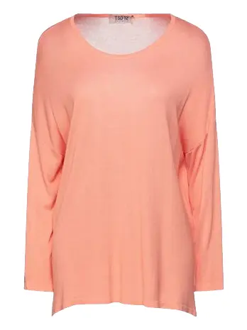 TSD12 Knitted Lightweight Sweater - Salmon Pink