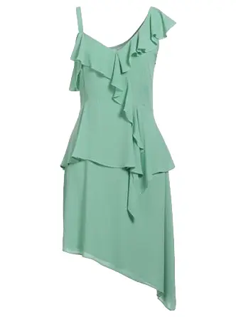 KAOS Mini Asymmetric Dress - Green