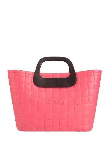 O BAG Two-tone Shopper - Red