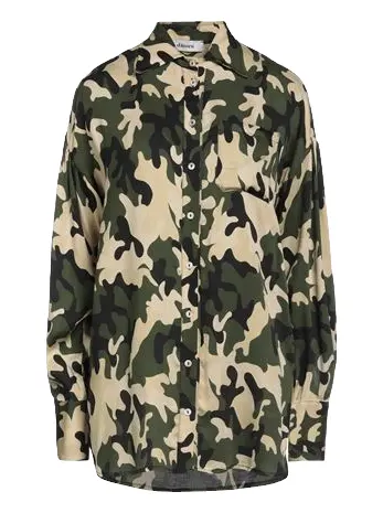 DIMORA Camouflage Print Shirt - Green
