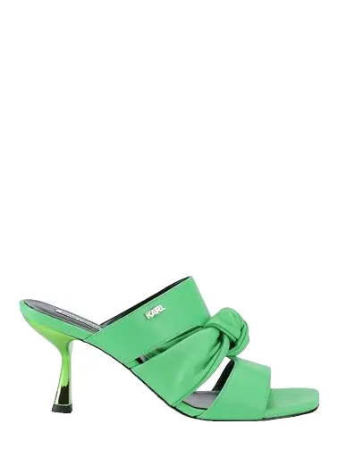 Karl Lagerfeld Panache Triple Strap Sandals - Green