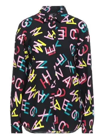 Armani Exchange Logo-print Shirt - Black