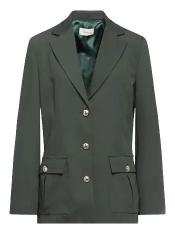 VICOLO Single-breasted Blazer - Green