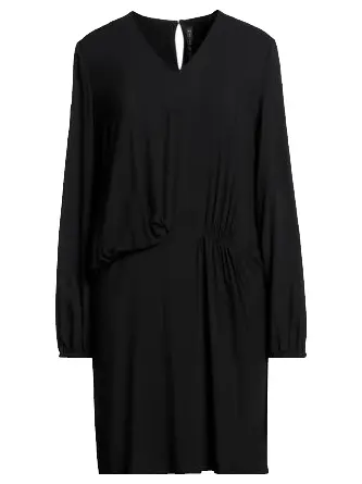MANILA GRACE Mini Dress - Black