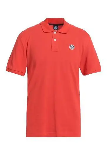 NORTH SAILS Polo Shirt Size Cotton - Tomato Red
