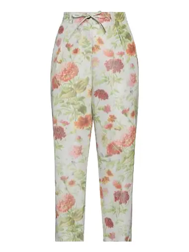SANTONI EDITED BY MARCO ZANINI Floral Print Chinos - Grey