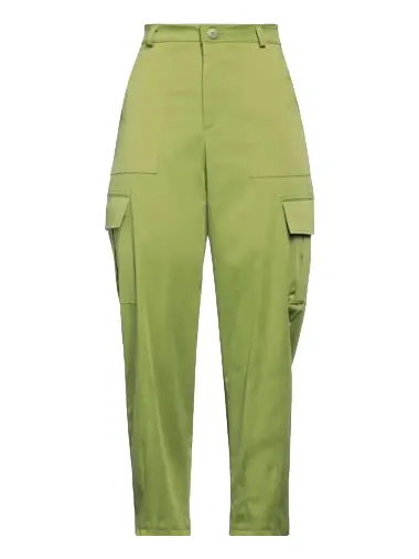 HAVEONE High Waisted Cargo Trousers - Green