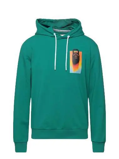 BIKKEMBERGS Cotton-blend Fleece Sweatshirt - Green