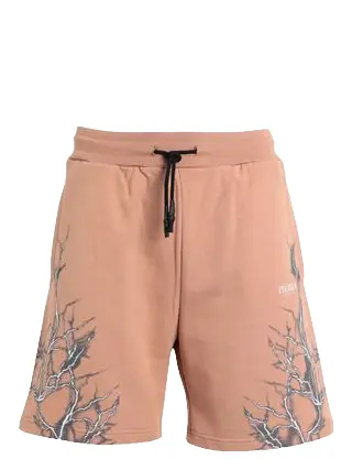 PHOBIA ARCHIVE Lightning Print Shorts - Beige