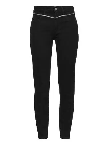 Guess Jeans In Cotton And Elastane - Black