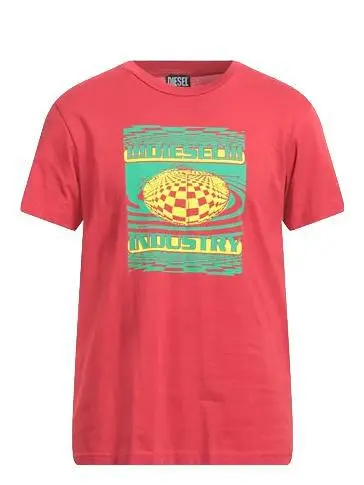 DIESEL® T-shirt Size Cotton - Red