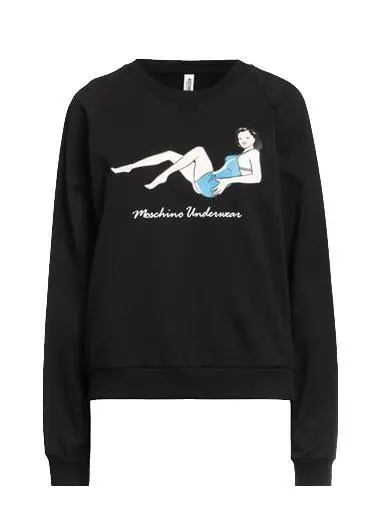 Moschino Cotton Blend Sweatshirt - Black