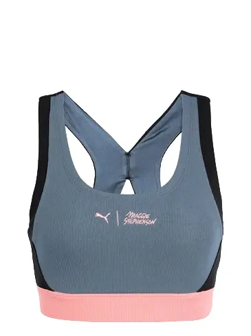 PUMA X Maggie Low Impact Bra Top Size Modal, Polyester, Elastane - Blue