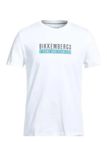 BIKKEMBERGS T-shirt Size Cotton - White