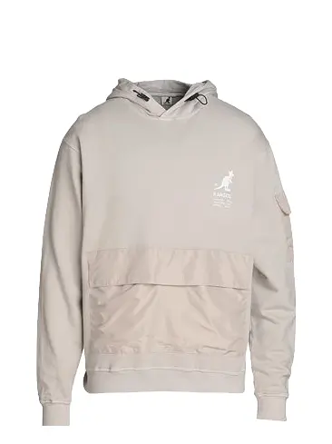 KANGOL Cotton Sweatshirt - Beige