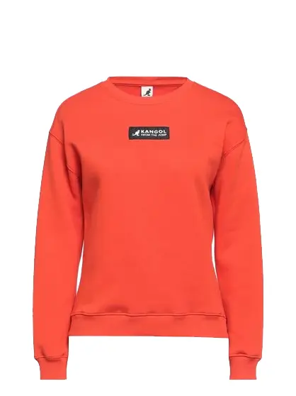 KANGOL Fleece Sweatshirt - Tomato Red
