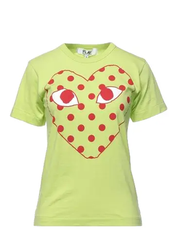 Play Comme Des Garcon Printed T-shirt - Green