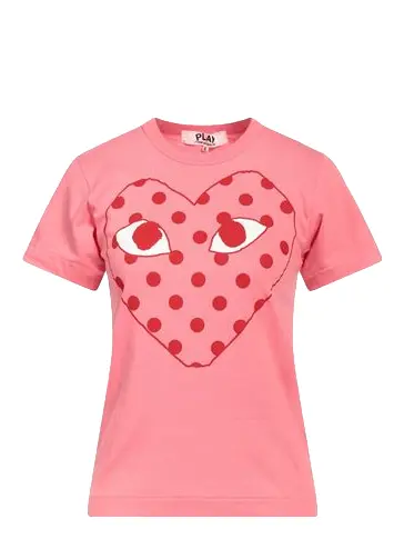 Play Comme Des Garcon Printed T-shirt - Pink