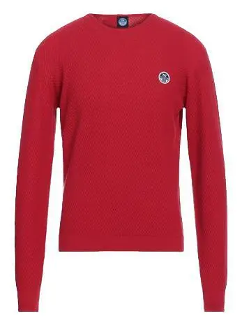 NORTH SAILS Cotton Crewneck Sweater - Red