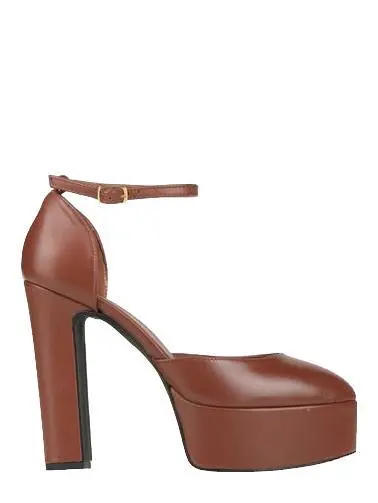 ISLO ISABELLA LORUSSO Leather Pumps - Brown