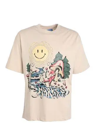 MARKET Smiley Quiet Time T-shirt T-shirt Size Cotton - Beige