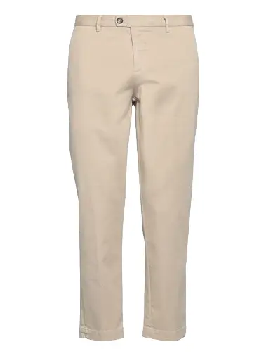 ROY ROGER'S Pants Size Cotton, Elastane - Beige