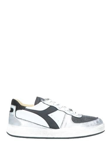 DIADORA Soft Leather Sneakers - Silver