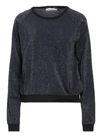 GRIFONI Knitted Lamé Sweater - Blue