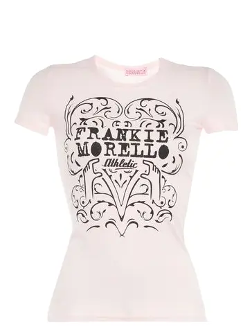 FRANKIE MORELLO Logo-print T-shirt - Pink