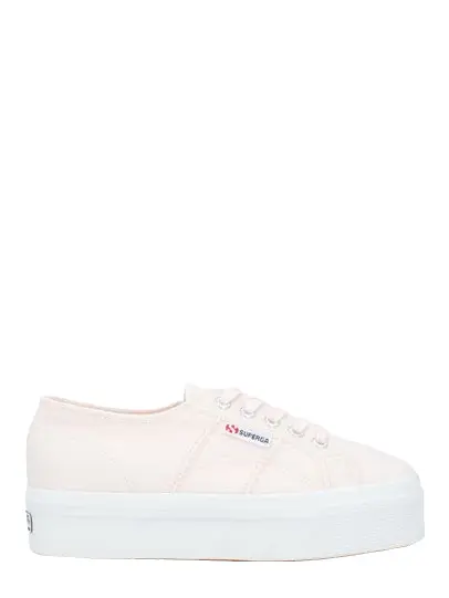 Superga Low-top Flatform Sneakers - Pink