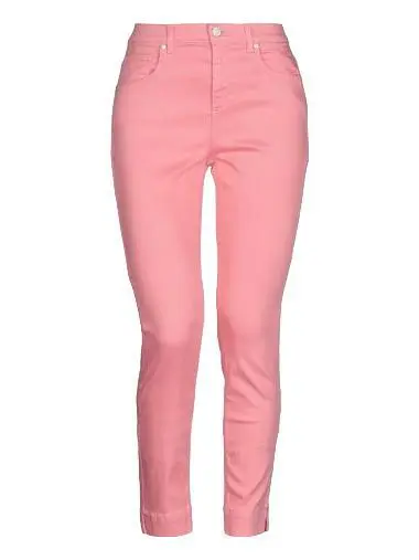 TWENTY EASY BY KAOS Skinny Jeans With Slit Hemline - Pink