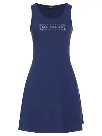 MANGANO Mini Flared Dress - Blue